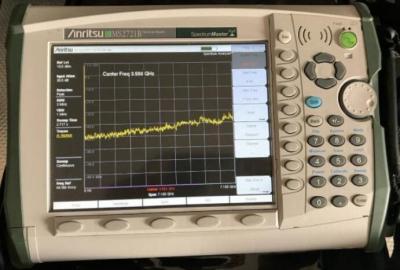China Anritsu MS2721B Portable Handheld Spectrum Analyzer with 9kHz to 7.1GHz Frequency Range and Tracking Generator for sale