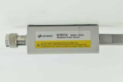 China Used Agilent N1921A P-Series Wideband Power Sensor 50 MHz to 18 GHz with -35 dBm to +20 dBm Range and Plug-In Form Factor for sale