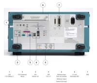 China Tektronix AWG7102 Arbitrary Waveform Generator with 10GS/s Sample Rate and High Bandwidth Output in Benchtop Form Factor for sale