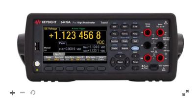China Keysight 34470A Digital Multimeter with 7.5 Digit Resolution 50,000 readings/s and Auto Calibration Truevolt DMM for sale