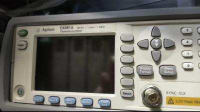 China Keysight Agilent E4981A Precision LCR Meter with High-Speed Measurement Accurate C-D Testing and Wide Measurement Range for sale