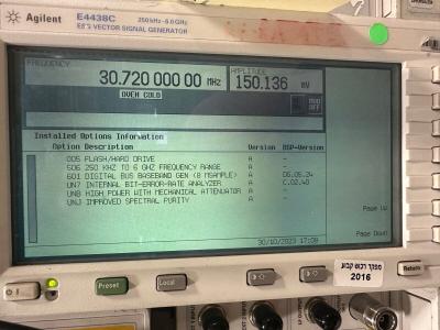 China Keysight E4438C Portable ESG RF Signal Generator 250 kHz to 6 GHz Durable for Wireless Testing for sale