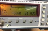 China Used Rohde And Schwarz URE3 PEAK/RMS Voltmeter RF Power Meter with True RMS and Peak-value Measurement DC 0.02 Hz to 30 MHz for sale