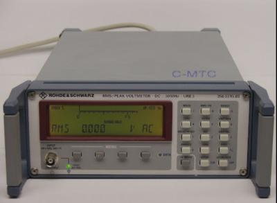 China Used Rohde And Schwarz URE3 PEAK/RMS Voltmeter RF Power Meter with True RMS and Peak-value Measurement DC 0.02 Hz to 30 MHz for sale