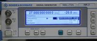 China Rohde & Schwarz SMR27 27GHz Microwave Signal Generator Pre-Owned Test Equipment with Excellent Spectral Purity for sale