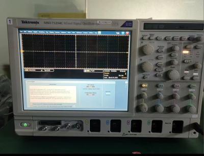 China Tektronix MSO71254C Mixed Signal Oscilloscope with 12.5 GHz Bandwidth 4 Analog Channels and 50 GS/s Sample Rate for sale