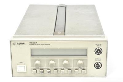 China Agilent 11896A Polarization Controller with 1250 to 1600 nm Wavelength Range, 35 dB² to 55 dB² Optical Return Loss, and >40 dB⁴ Extinction Ratio for sale