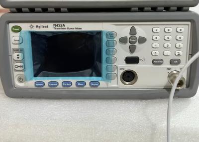 China Keysight Agilent N432A LXI Compliant Thermistor Power Meter with High Accuracy and Digital Color LCD for sale
