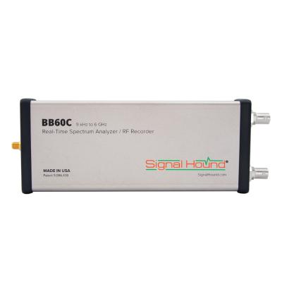 China Signal Hound BB60C Real-time Spectrum Analyzer with 9 kHz to 6 GHz Range and 24 GHz/sec Sweep Speed for sale