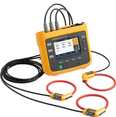 China Fluke 1730 BASIC Three-Phase Electrical Energy Logger with 1000 V CAT III/600 V CAT IV Safety Rating, Bright Color Touch Screen, and Compact Size for sale