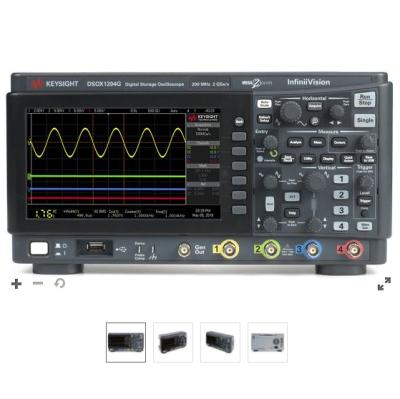 China Keysight Agilent DSOX1204G High-Definition Oscilloscope with 4 Analog Channels 70/100/200 MHz Bandwidth and 2 GSa/s Sample Rate for sale