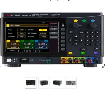 China Keysight EDU36311A 6V 80W USB Triple-Output DC Bench Power Supply with Smart Bench Essentials for sale