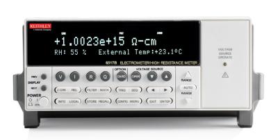 China Keithley 6517B Electrometer High Resistance Meter with 10 aA Resolution 10^18 Ohm Range and 6.5-Digit Display for sale