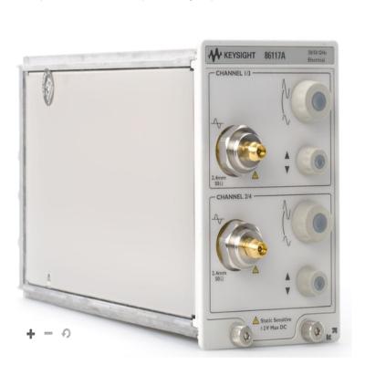 China Keysight 86117A 50 GHz Dual Channel Electrical Plug-In Module for 86100D DCA X Wide Bandwidth Oscilloscope for sale