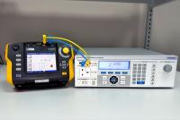 China Transmille 3200 Series Multi Function Electrical Test Calibrator with 17th Edition Compliance, Auto Loop Correction, and Digital Waveform Capture for sale