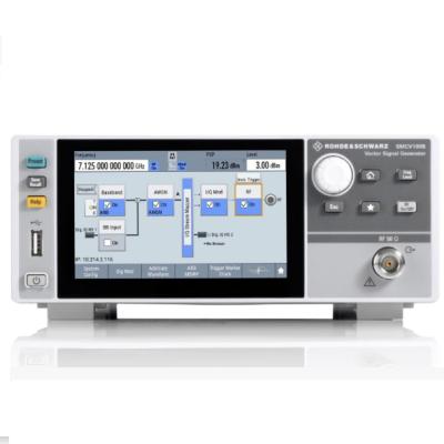 China Rohde Schwarz SMCV100B Vector Signal Generator with 4 kHz to 6 GHz Range I/Q Modulation and 5-inch Touchscreen for sale