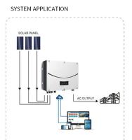 China 2500w 5000w 5kva On Grid Solar Inverter High Frequency Waterproof for sale