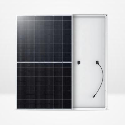 China 210mm 670W 700W HJT Monocrystalline PV Module All Black Solar Panel 21.6% Efficiency for sale