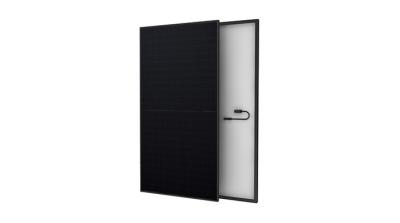 China 525W-550W Black Mono Monocrystalline Solar Panel 182mm 144 Half-Cut Cells for sale