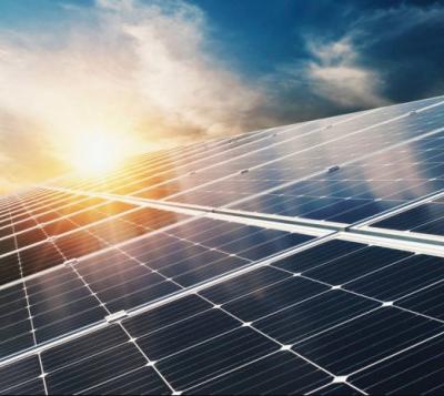 China 182mm Purple Horn Monocrystalline Solar Panel 550W 560W 580W Bifacial PV Module for sale