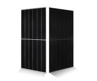 China Purple Horn Cell Technology All Black PV Module With IP68 Rated Junction Box for sale