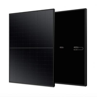 China All Black 420W Mono Solar Panel IP67 1500V Aluminium Frame PV Module for sale
