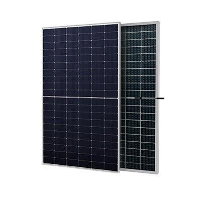 China 440W 460W Bifacial Mono Solar Panel 182mm 120 Half-Cut Cells PV Module ISO Certified for sale