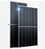 China 445W 460W Bifacial Dual Glass Solar Panel 144 Half Cut MBB PV Module for sale
