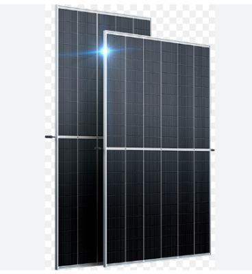 China 445W 460W Bifacial Dual Glass Solar Panel 144 Half Cut MBB PV Module for sale