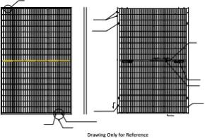 China Flexible PV Solar Panels String Inverter 500W Ground Mounting System UL CE for sale