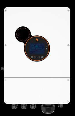 China 230Vac Single Phase Hybrid Solar Inverter 4kw 6kw 556x345x182mm IP65 for sale