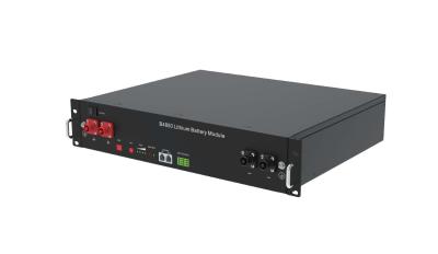 China B4850 48V 50Ah LiFePO4 Battery Pack Smart BMS Rack Mounted Low Voltage LFP Module for sale