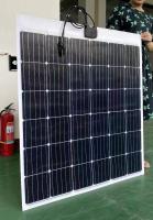 China 120W-450W Flexible Solar Panel 12V 100W for Yacht RV Camping Outdoor Power Generation for sale