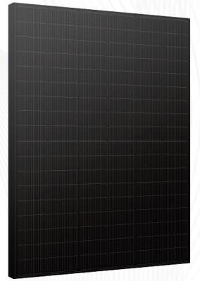 China Purple Horn Cell Technology All Black Solar Panel With MC4 Compatible Connector Type for sale
