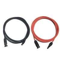 China 2.5mm Pure Copper Wire Dc Ac Solar Cable With TUV Certificate Solar Panel System Parts for sale