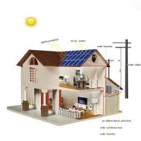 China 10kw 11kw 12kw On Grid Solar Power System MPPT  Controller Home Solar System for sale