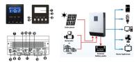 China Off Grid Hybrid Solar Power Inverter 5000w 5kva 5kw  60A Output Current for sale