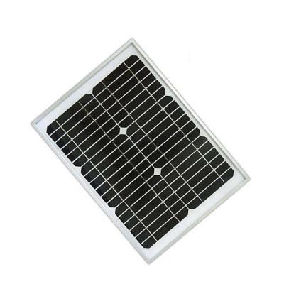 China Style high efficiency perfect work performance mono 10w solar panel for sale