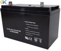 China 12v 100ah  Gel Solar Battery Rechargeable Solar System Storage Battery for sale