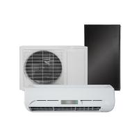 China 24000btu Hybrid Solar Air Conditioner For Solar System With Bottom for sale