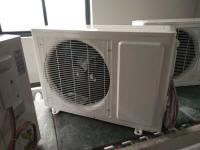 China 24000btu Hybrid Solar Air Conditioner For Solar System With Bottom for sale