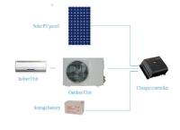 China Ceiling Solar Powered Air Conditioner  20000btu With Solar System for sale