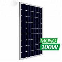 China Professional manufacturer 36 cells mini 100w mono solar panel for sale