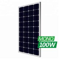China Professional manufacturer 36 cells mini 100w mono solar panel for sale