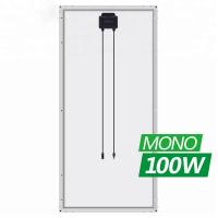 China Professional manufacturer 36 cells mini 100w mono solar panel for sale
