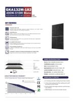 China Solar panel monocrystalline solar panel half cut 182mm solar power energy 510w pv panels pv modules for sale