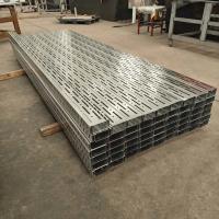 China 6063-T6 or 5052-H32 Aluminium Perforated Cable Tray Aluminum Ladder Cable Tray for sale