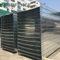 China Hot Dip Galvanised 300mm Heavy Duty Cable Tray Ladder Or Trough Type for sale