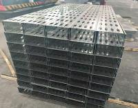China Fully Enclosed Galvanised Steel Trunking Hot Dipped Rigid Conduit System Designed for sale