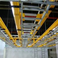 China Zinc Coating Galvanized Steel Cable Tray Solid Bottom / Trough for sale